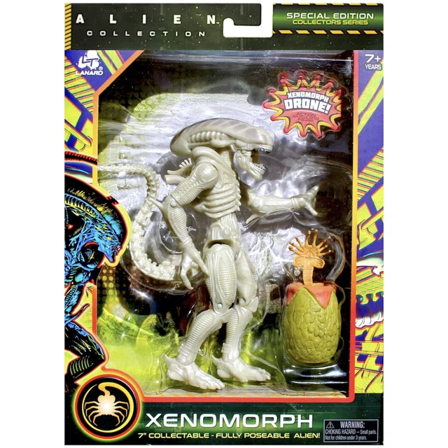 LANARD ALIEN COLLECTION Xenomorph Drone 7” Walmart Exclusive 2020 ...