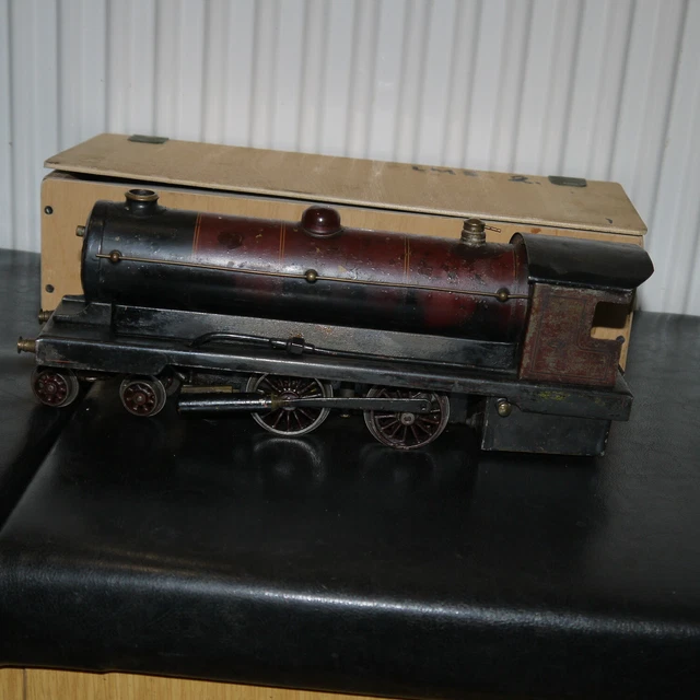 BOWMAN 234 O GAUGE LIVE STEAM LOCOMOTIVE LOCO ENGINE TRAIN working ...