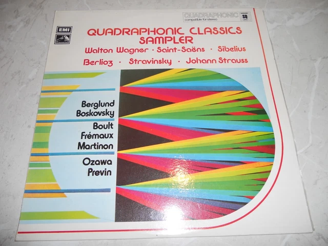 QUADRAPHONIC CLASSICS 1973 LP Quad Var Class Oz HMV Q4SOXLP7581 NM $20. ...