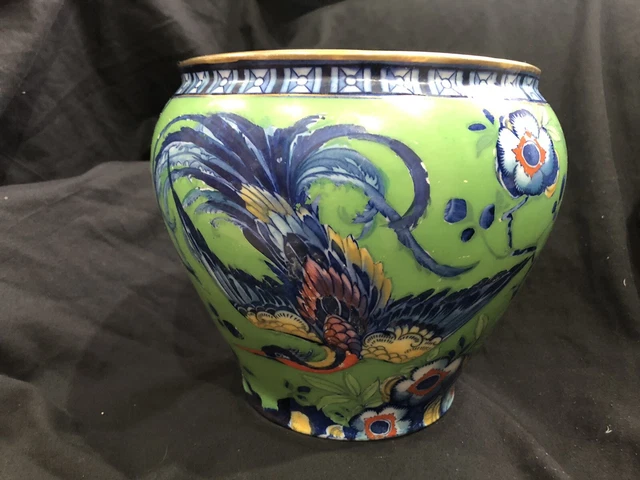 RARE ANTIQUE ART Deco Thomas Forester & Son English Pottery Phoenix ...
