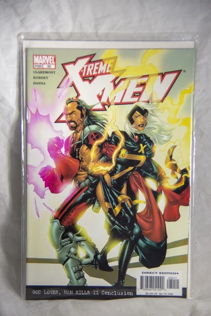MARVEL COMIC X-TREME X-Men Issue #30, Oct 2003 God Loves, Man Kills 2 ...