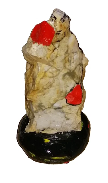 SCULPTURE ART BRUT - BOXEUR (2024) C. HUBER EUR 20,00 - PicClick FR