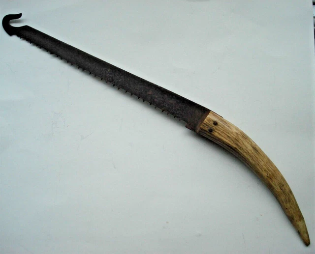 OUTIL ANCIEN SCIE Couteau de Vigneron Arboriculteur Jardinier Art Populaire XIX EUR 45,00 ...