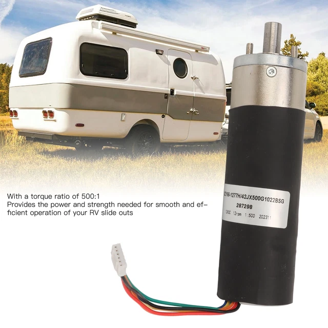 287298 12V DC In Wall Slide Out Motor Assembly High 500:1 Io Rugged ...
