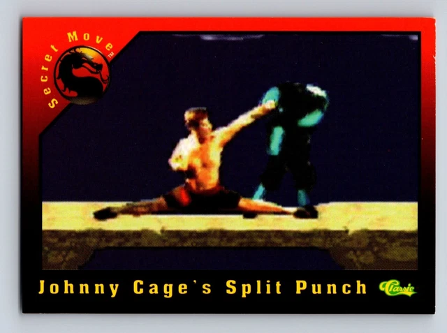 1994 CLASSIC MORTAL Kombat - Johnny Cage's Split Punch #61 £3.64 ...