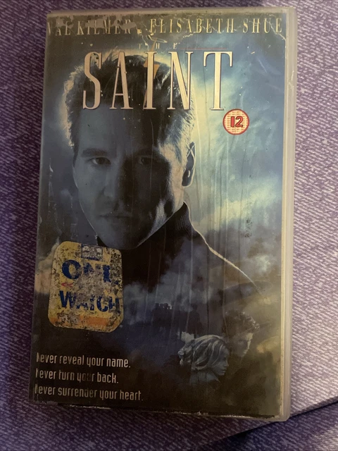 THE SAINT (VHS, 1997, Paramount Presentations) Val Kilmer, Elisabeth ...