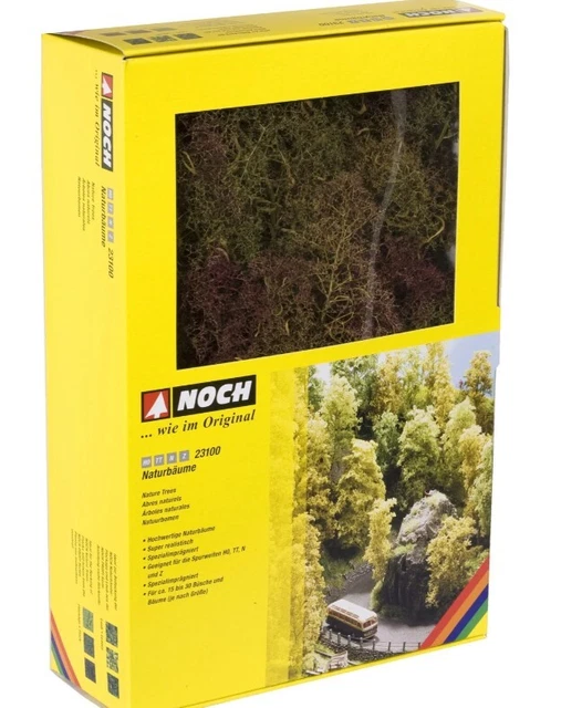 NOCH 23100 PAQUET De 15-30 Arbres Ou Buissons Série Natur-Bäume EUR 43 ...