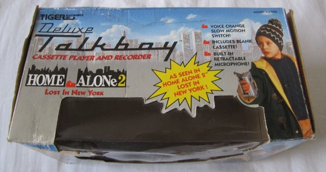 VINTAGE TIGER HOME Alone 2 Deluxe Talkboy Box Instructions Only Kevin ...