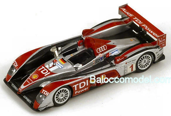 MINIATURE VOITURE SPARK Model Audi R 10 Lm auto 1:87 Modélisme Racing ...
