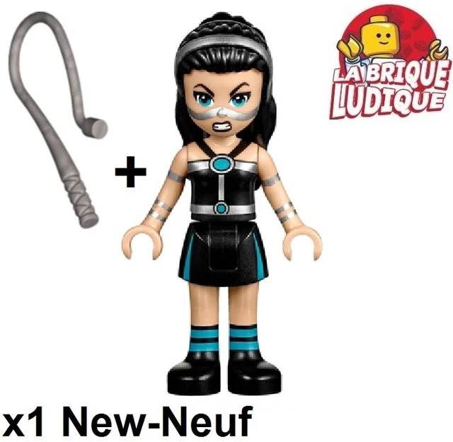 LEGO FIGURINE MINIFIG DC super hero girls Lashina fouet robe noir ...