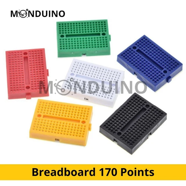MINI BREADBOARD DE 170 Points plaque d'essai pour Arduino EUR 4,27 ...
