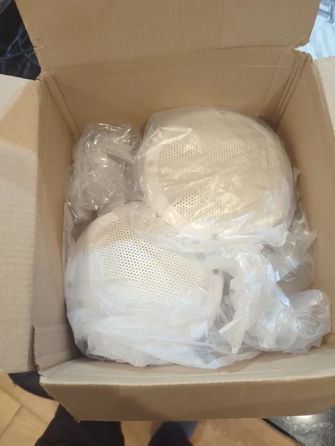 E AUDIO B401 80W 4 Ohm Dual Cone Moisture Resistant 5” Ceiling Speakers ...