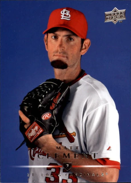 CARTE DE BASEBALL 2008 Upper Deck St. Louis Cardinals #660 mat Clément ...