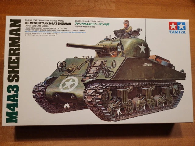 TAMIYA 1:35 M4A3 Sherman (No. 3622) EUR 16,53 - PicClick DE