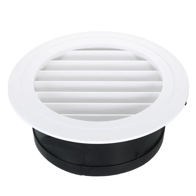 6 INCH ROUND Air Vent Ceiling Diffuser Grill Louver Soffit Vent with ...