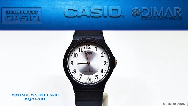 VINTAGE CASIO WATCH MQ-24-7B3L, QW-705, Japan Mov'T, Year 1998. £28.76 ...