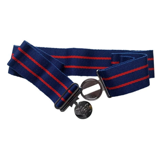 MPGS AGC STABLE Adjutant General Belt, Waist: 37" Red & Navy British ...