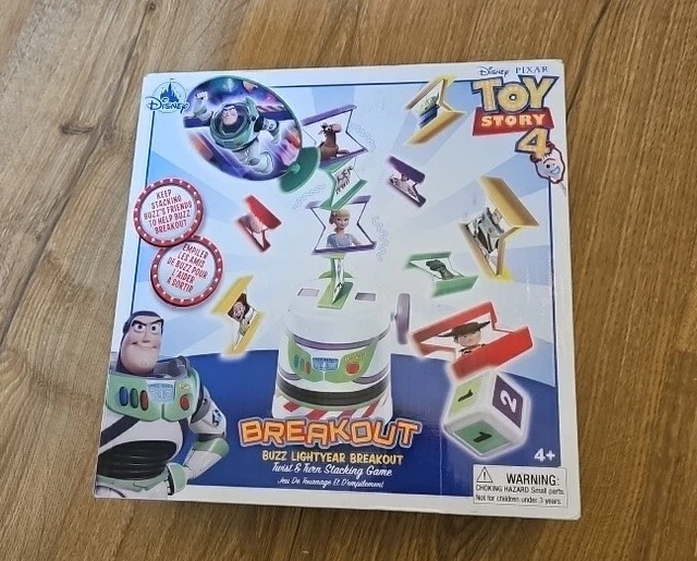 DISNEY STORE BUZZ Lightyear Breakout Stacking Game Toy Story 4 Pixar ...
