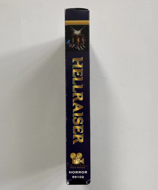 HELLRAISER VHS 1994 Gold Series Collectors Edition horror movie Clive ...
