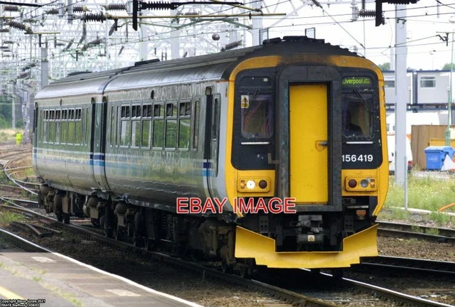 PHOTO CLASS 156 156419 At Stafford On 13/08/03 £1.65 - PicClick UK