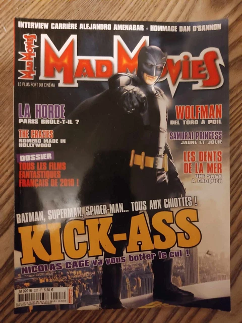 MAD MOVIES Nº227, Kick Ass, la Horde, ciné horreur, fantastique, EUR 3 ...