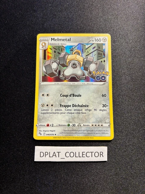 CARTE POKÉMON MELMETAL 046/078 holo Pokémon GO FR EB 10.5 neuf EUR 2,45 - PicClick FR
