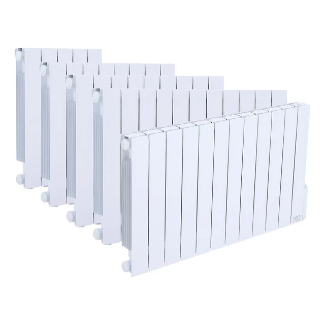 ALUMINUM PANEL HEATER Electric Radiator Wall Mounted Oil Filled ...