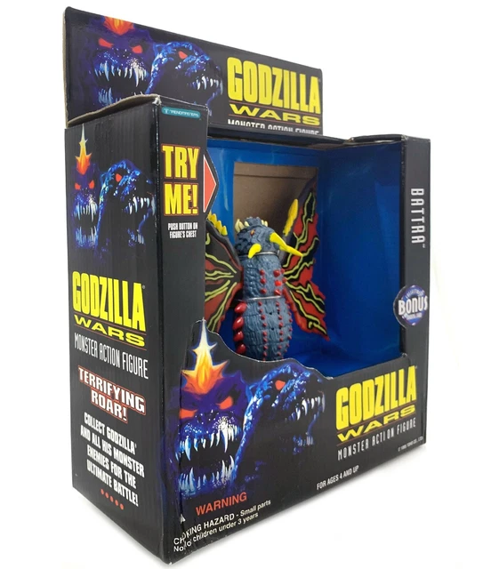 GODZILLA WARS BATTRA Electronic Action Figure Trendmasters 1995 NEW IN ...