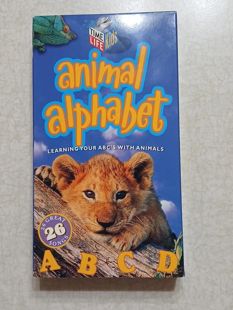 ANIMAL ALPHABET VHS £5.99 - PicClick UK