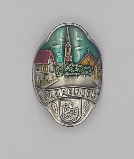 NOUVEAU BÂTON DE Marche Pin Spazierstock St. Georgen Forêt-Noire EUR 5 ...