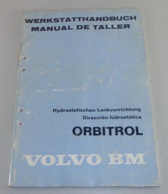 MANUALE OFFICINA VOLVO Bm Hydrostatische Lenkvorrichtung Orbitrol Di 11 ...