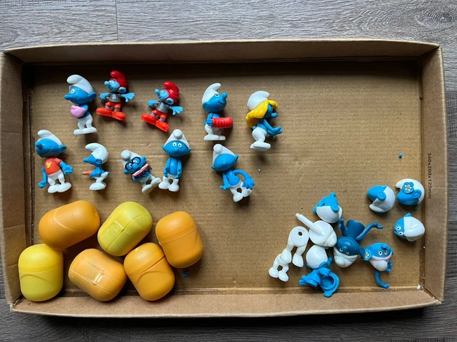 LOT KINDER SURPRISE Figurines STROUMF Complètes et avec Manques et Vrac ...