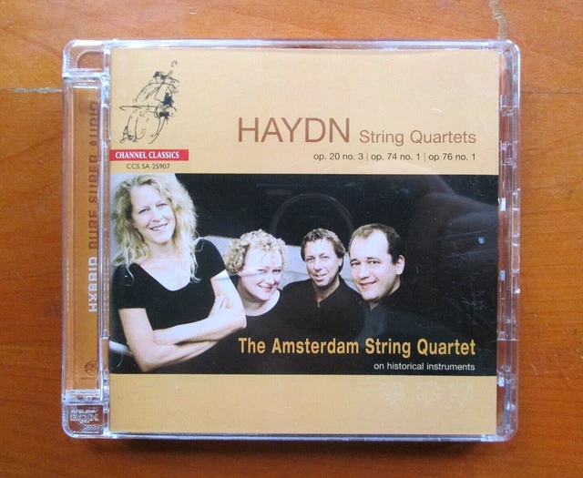 CHANNEL CLASSICS SACD Hybrid HAYDN: STRING QUARTETS Vol.1 Amsterdam SQ (period) £3.79 - PicClick UK
