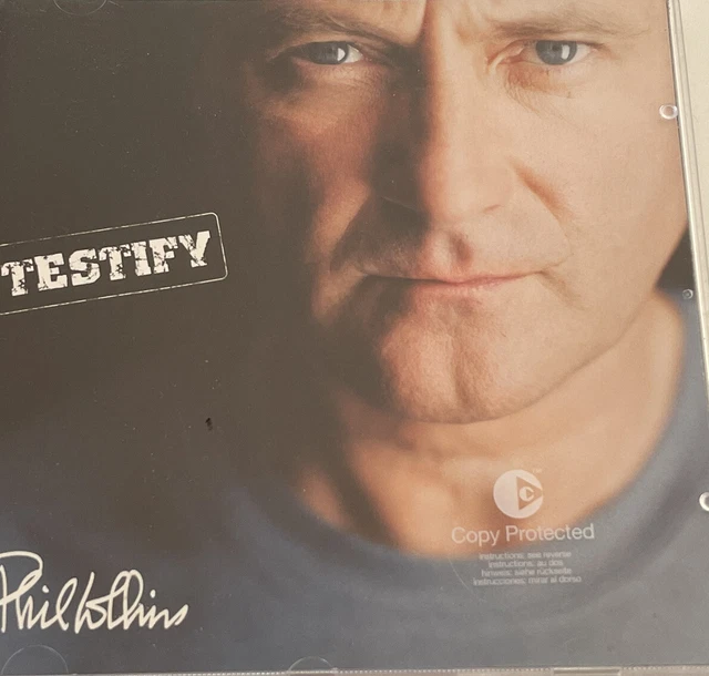 PHIL COLLINS TESTIFY CD Like New $6.95 - PicClick AU