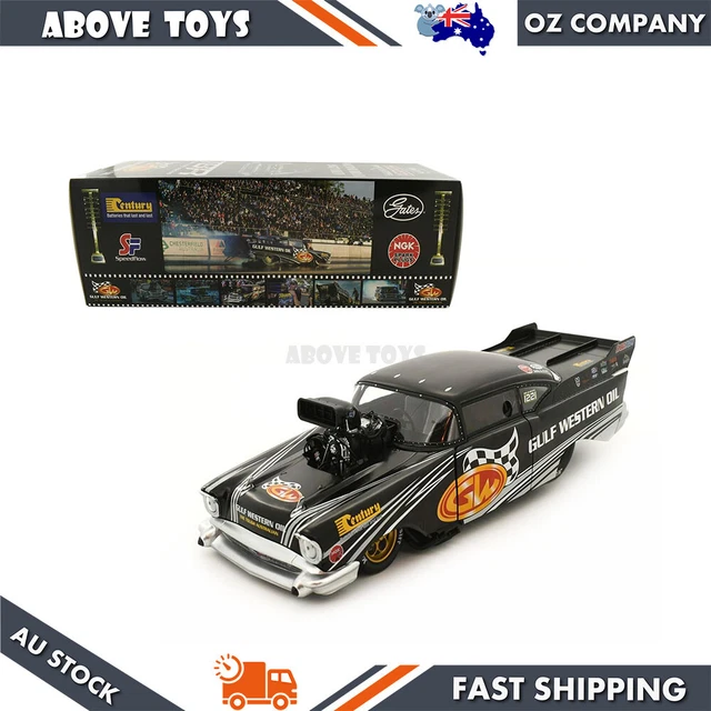 DDA 1:18 SCALE Victor Bray 1957 Chevrolet Gulf Western Oil Diecast ...