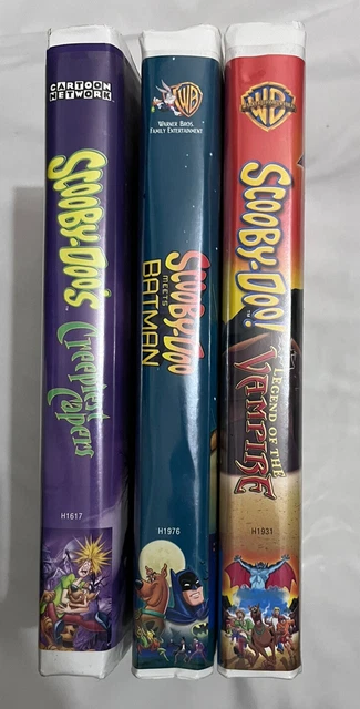 CARTOON NETWORK SCOOBY Doo VHS Lot Of 3 Tapes EUR 8,16 - PicClick DE