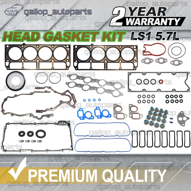 FITS HOLDEN VRS Cylinder Head Gasket Kit Commodore VT VX VU VY VZ 5.7L ...