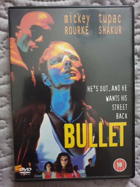 BULLET [DVD] - disque DVD parfait drame de gang violent Tupac Shakur ...