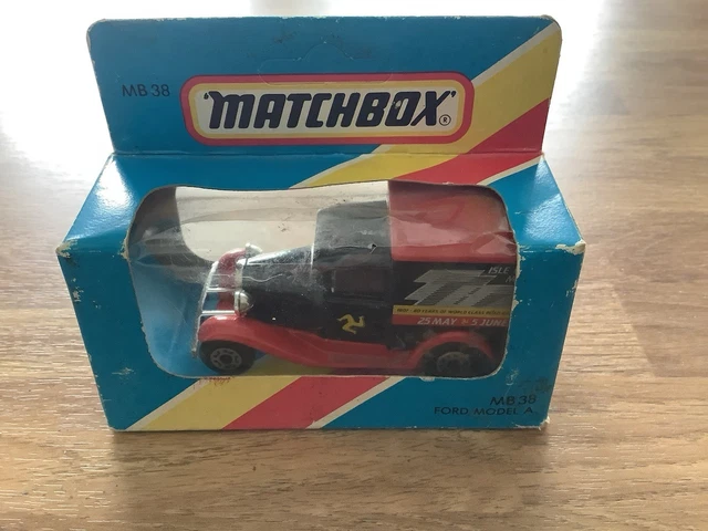 MATCHBOX M38 FORD Model A Isle Of Man TT 1987 In Sealed Box £5.92 ...