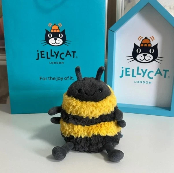 JELLYCAT ALBEE BEE - NEW With Tags & Tag Protector and Dust Bag £18.28 ...
