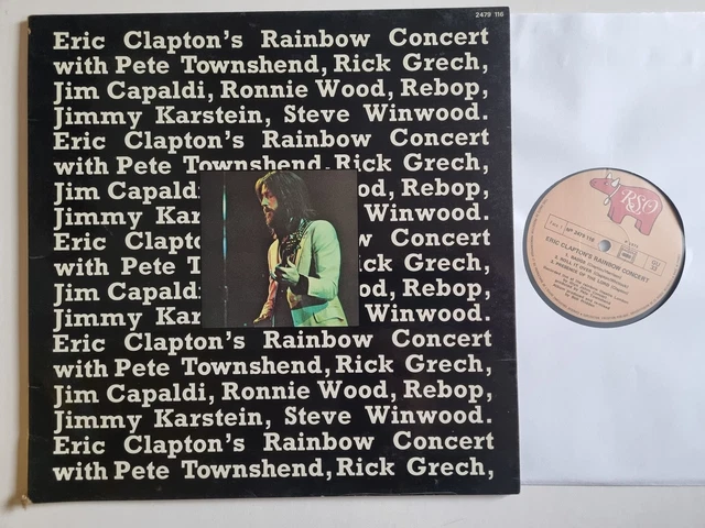 ERIC CLAPTON - Eric Clapton's Rainbow Concert Vinyl LP France EUR 20,99 ...