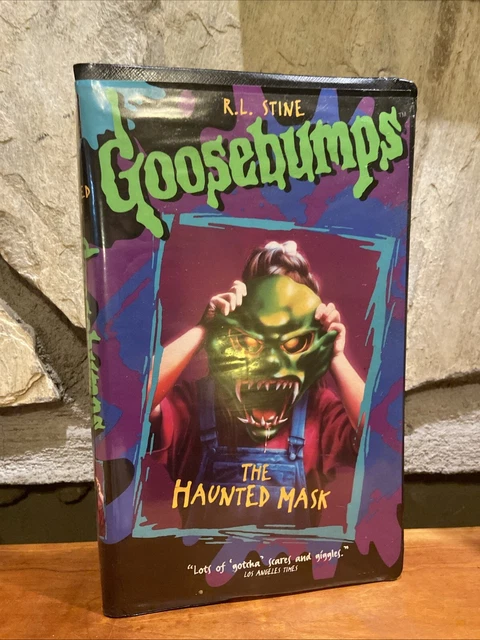 GOOSEBUMPS - THE Haunted Mask (VHS, 1996) Kids Horror Scary Fiction 90 ...