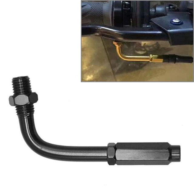 90 DEGREE THROTTLE Cable Adjuster Bendy Cable Guide Universal ...