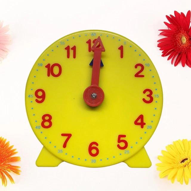 TEACHING CLOCK MODEL Pupils for Kids Learning Early Education Device £7 ...