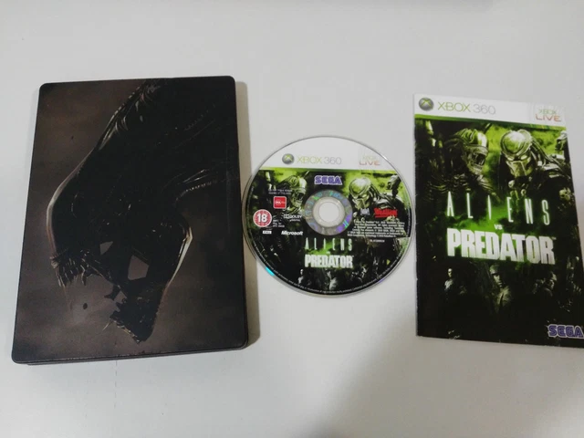 ALIENS VS PREDATOR Steelbook Caja Metalica - Xbox 360 Edición Española ...