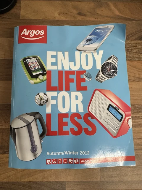 ARGOS AUTUMN/WINTER 2012 Catalogue £31.90 - PicClick UK