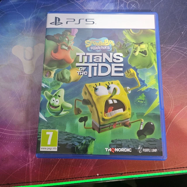 SPONGEBOB SQUAREPANTS TITANS of the Tide Sony Playstation 5 PS5 Game £ ...