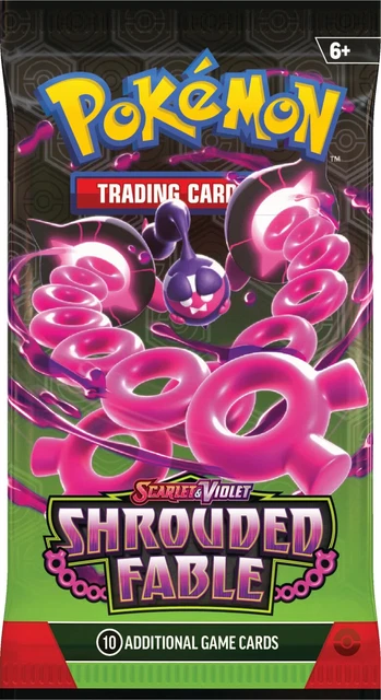 POKEMON SCARLET & Violet Shrouded Fable 1 Booster Pack ENGLISCH NEU ...