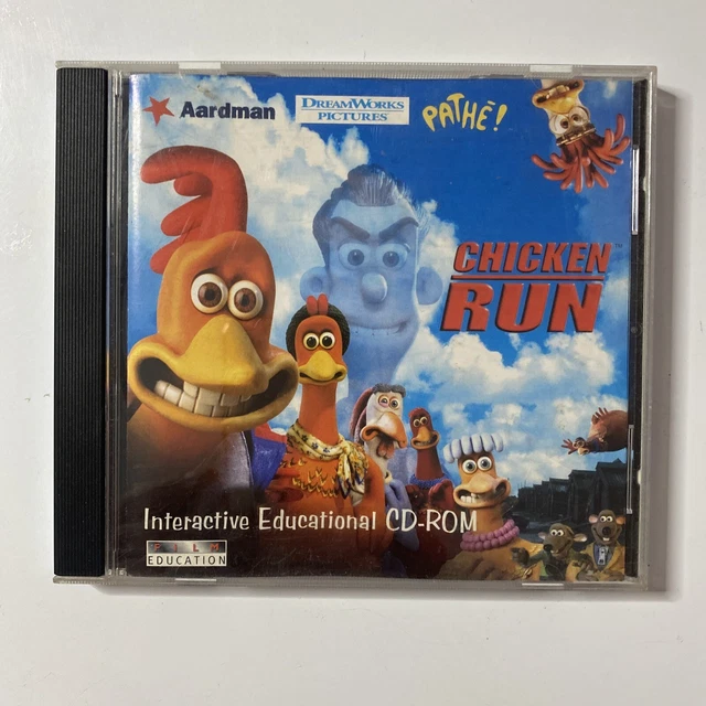 CHICKEN RUN INTERACTIVE Educational (Dreamworks) PC CD ROM Computer ...