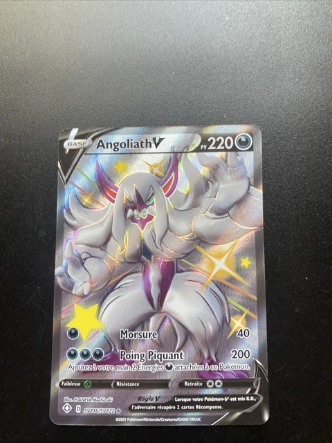 CARTE POKÉMON ANGOLIATH V SV116/SV122 Destinées Radieuses FR EUR 5,00 ...